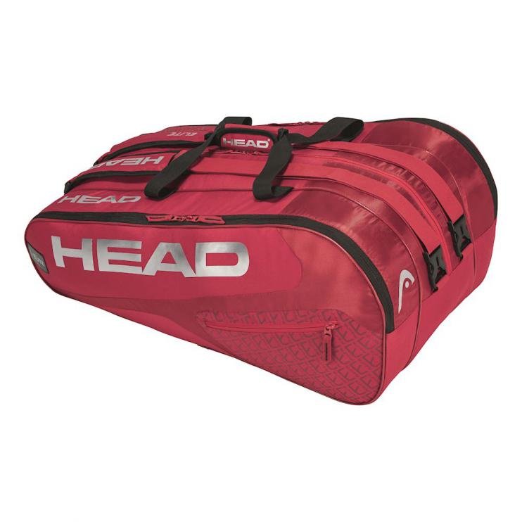 Tenis taška na rakety HEAD TOUR ELITE 12R MONSTERCOMBI červená - SPORT ...
